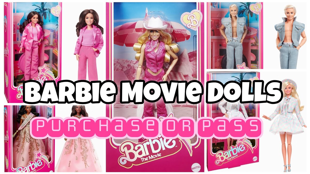 BARBIE: THE MOVIE DOLLS *purchase or pass* Are the collector dolls ...