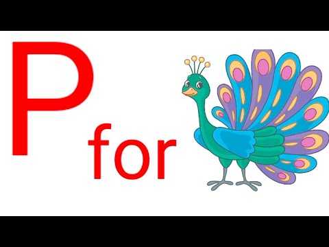 Children's world | P for peacock | #peacock #pforpeacock #peacockbass # ...