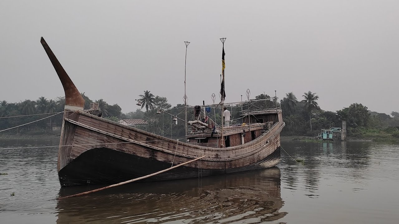 Sampan ⛵ Boat. সম্পান নৌকা #নৌকা #Boat at Chandpur - YouTube