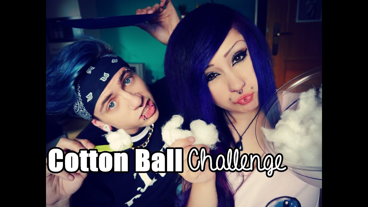 Cotton Ball Challenge ! ♥ - YouTube