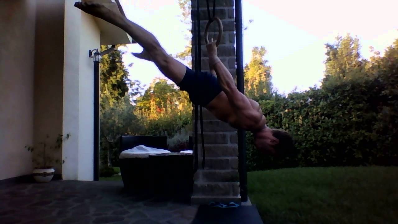 straddle back lever pull - YouTube