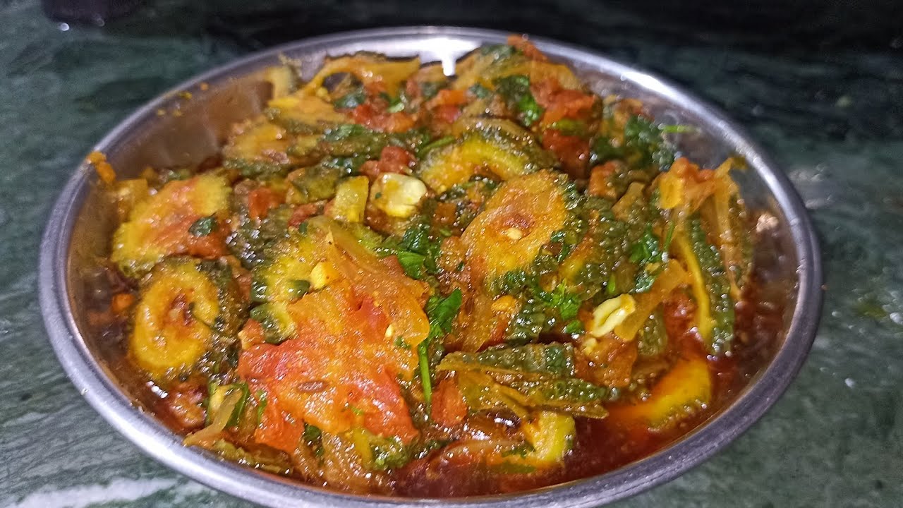 Karela Sabji Masala Recipe Cook By Kitchen with Sana - YouTube