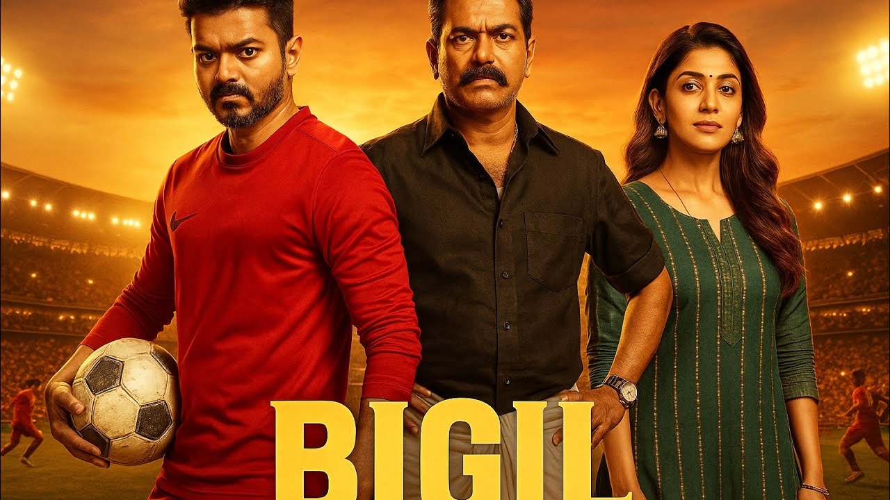 BIGIL (Hindi Dubbed) | Thalapathy Vijay | Full South Indian Movie ...