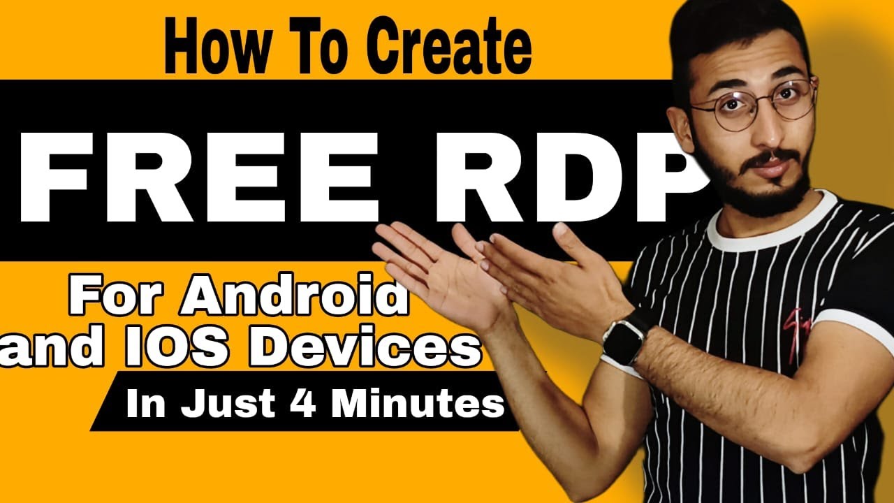 How To Create Free RDP for Android and iOS Devices? | Free RDP for ...