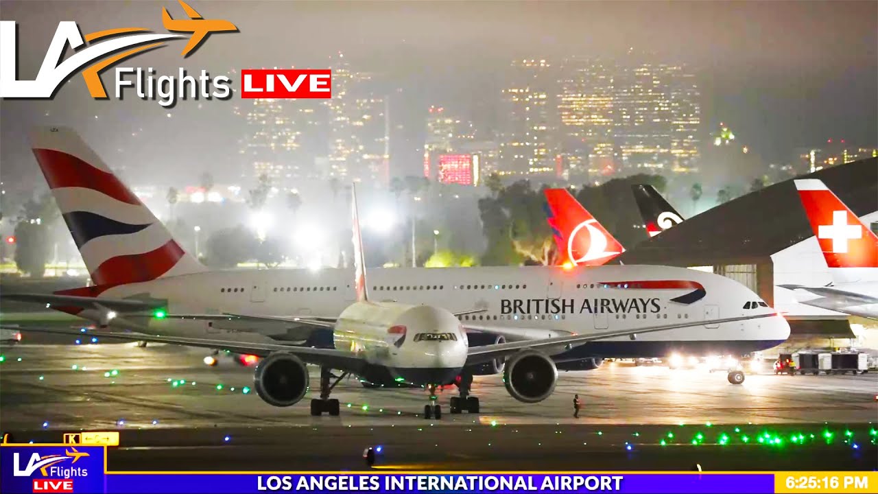 🔴LIVE LAX Airport | LAX LIVE | LAX Plane Spotting - YouTube