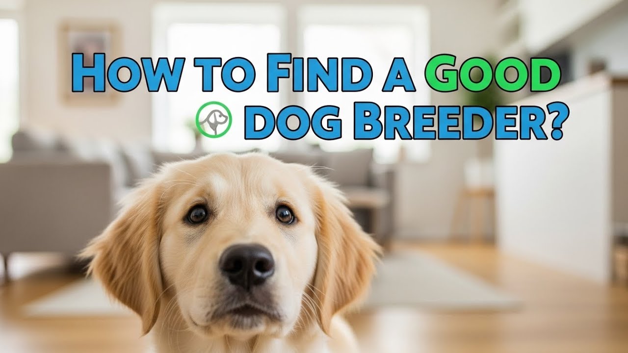How to Find a Good Dog Breeder 🐶 - YouTube
