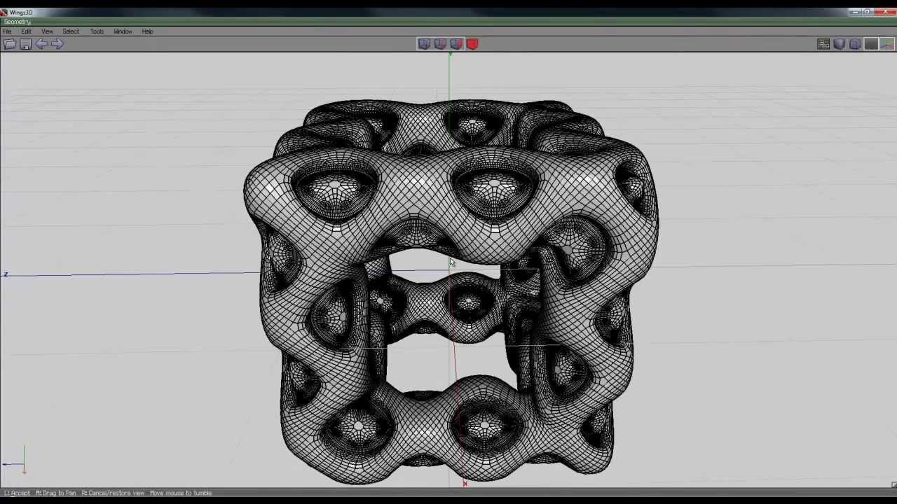 10 minute Wings3D project - making something to import into Bryce - a ...