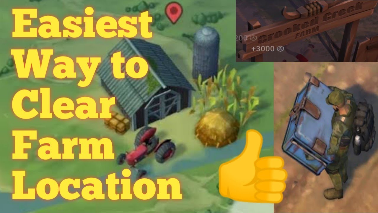 Easiest Way To Clear Farm Location LDOE (Crooked Creek Farm) - YouTube