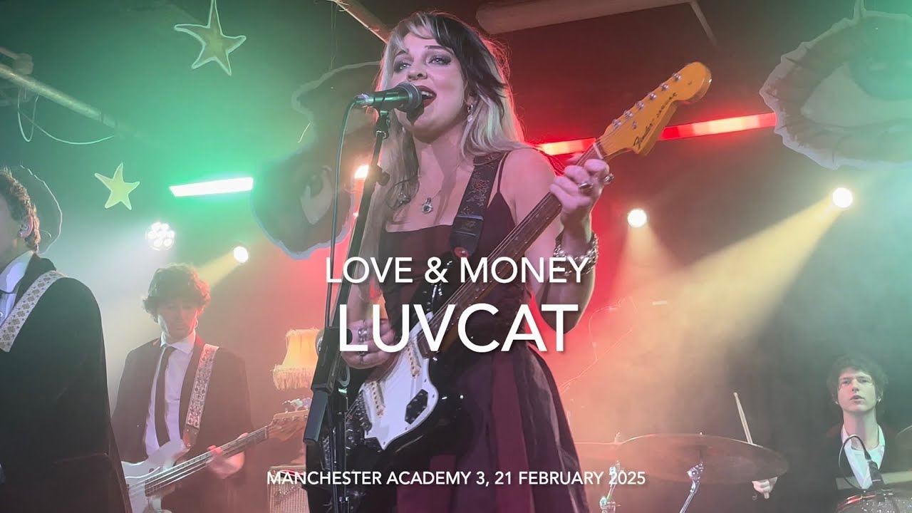 Luvcat - Love & Money - Live 4k @ Manchester Academy 3, 21 February ...