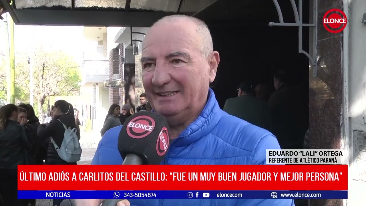 Último adiós a Carlitos Del Castillo: “Fue un muy buen jugador y mejor ...
