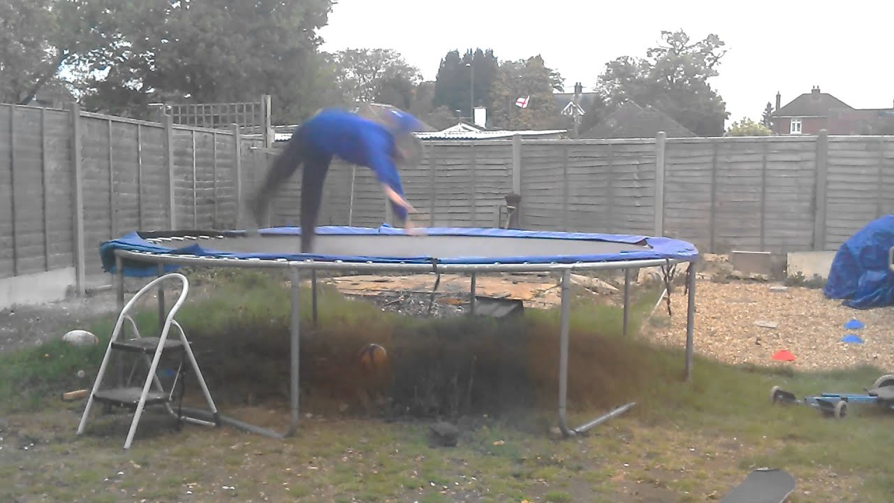 Trampoline skills - YouTube