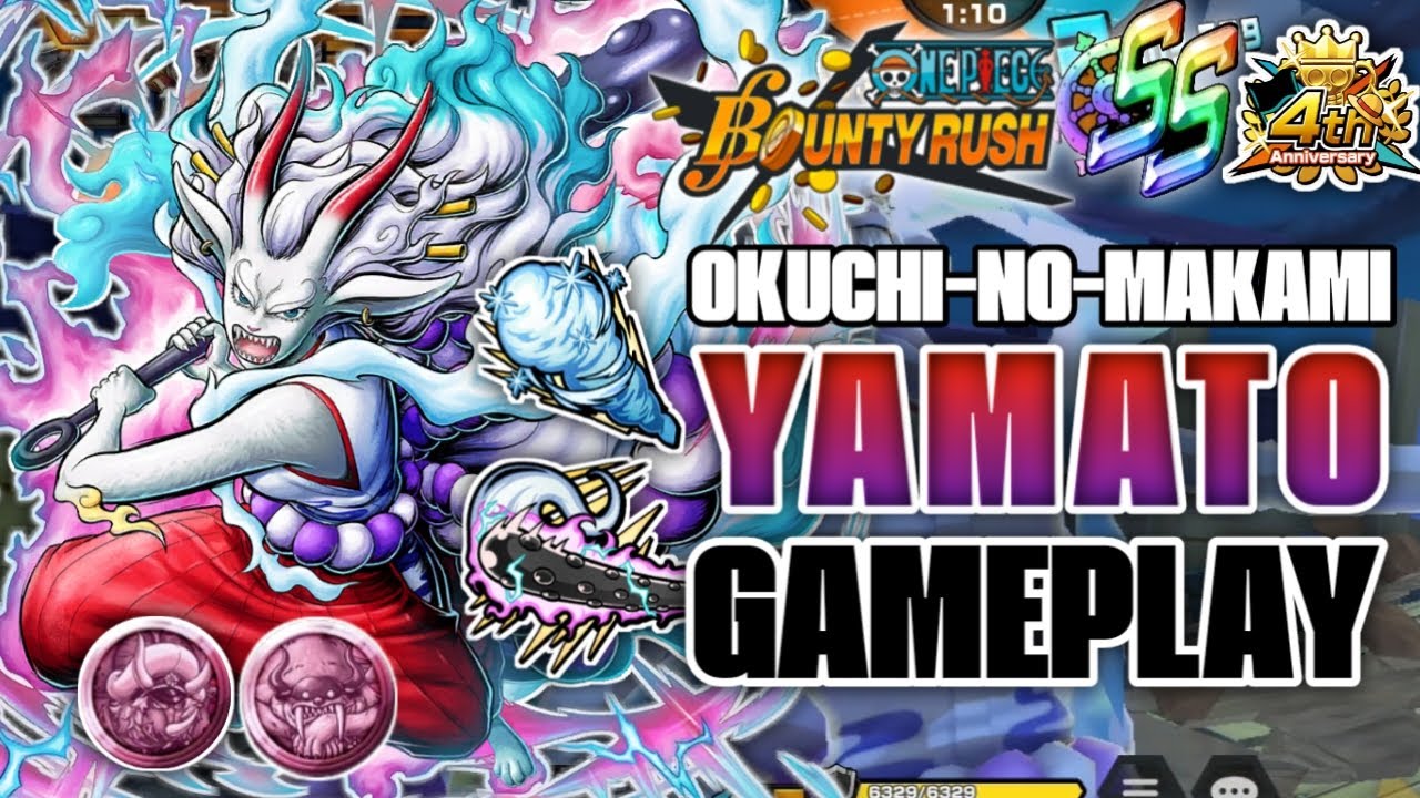 NEW EX CHARACTER🔥 ⭐5 LVL.[85] OKUCHI NO MAKAMI YAMATO GAMEPLAY ON ...