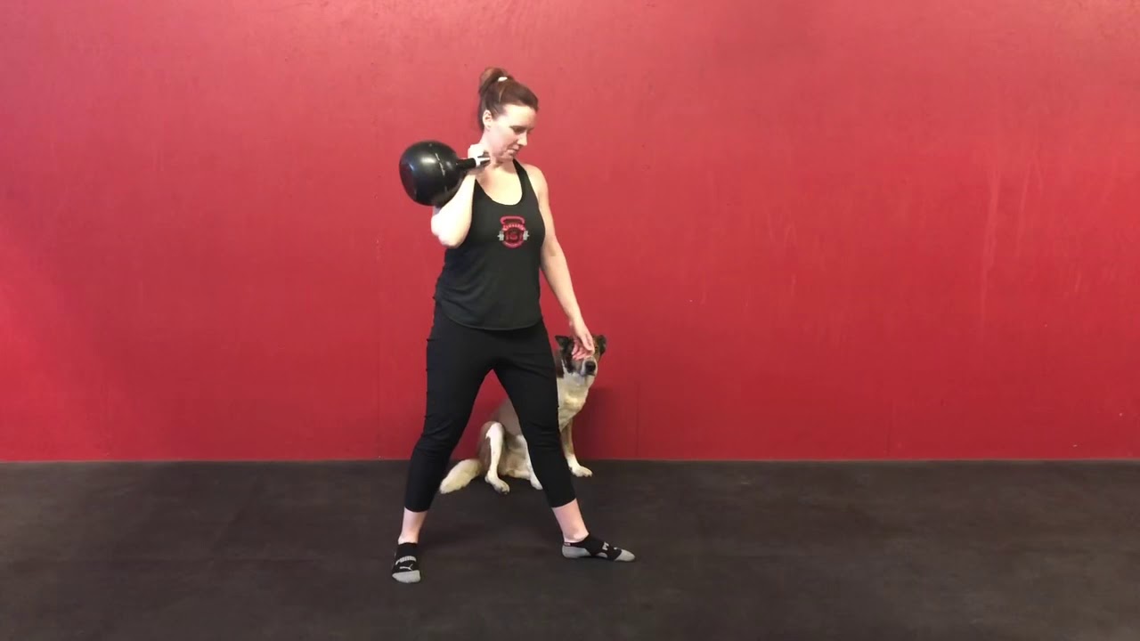 At home workout techniques - kettlebell triangle - YouTube