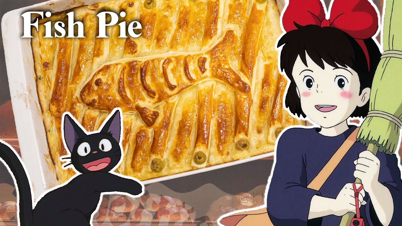 Fish & pumpkin pie | KIKI'S DELIVERY SERVICE from Studio Ghibli - YouTube