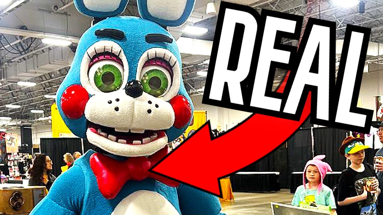 10 UNREAL REAL-LIFE FNAF ANIMATRONICS - YouTube