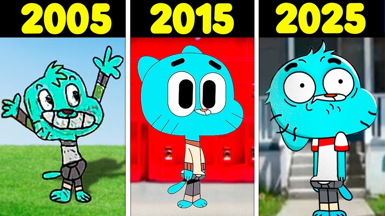 Toda a EVOLUÇÃO de GUMBALL! (2008-2025) - YouTube