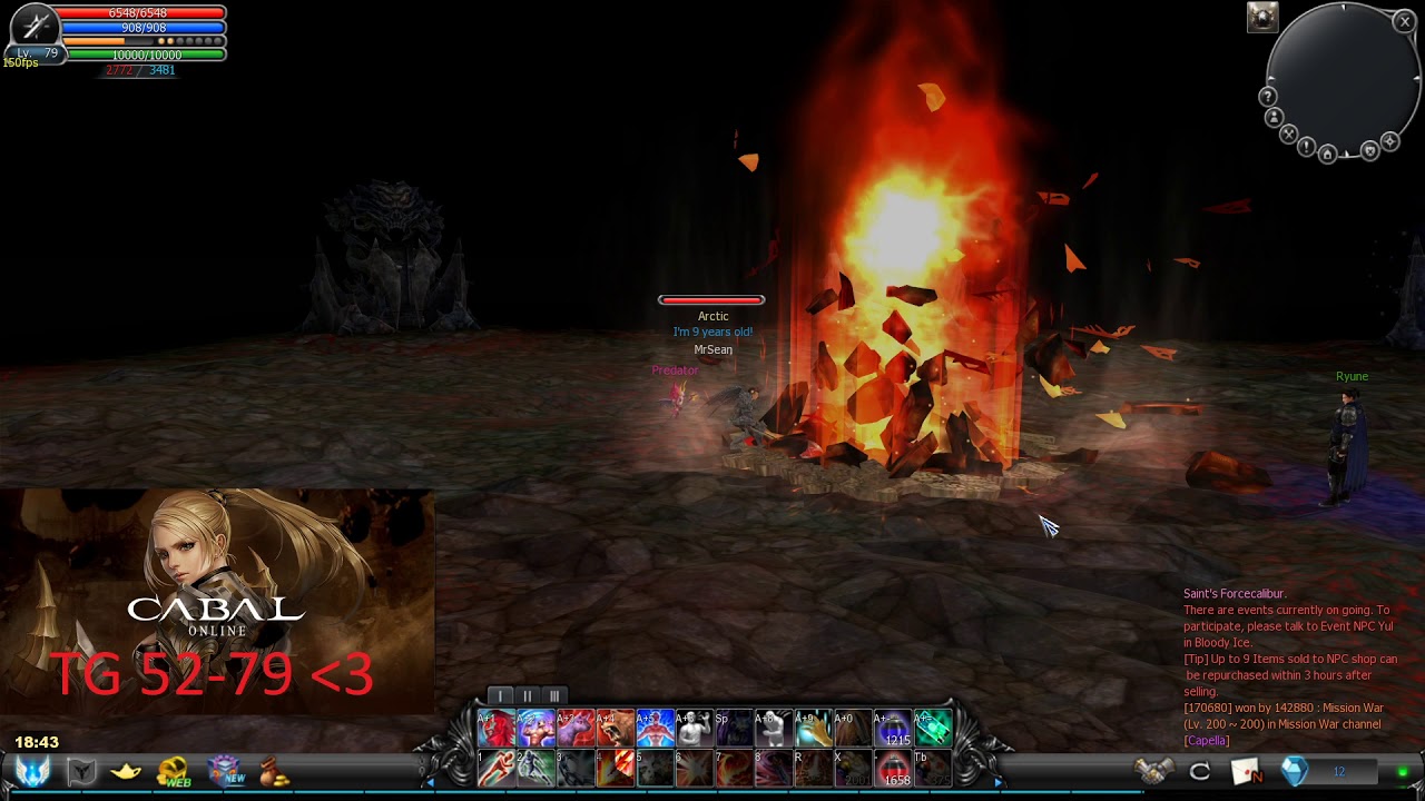 Cabal Online Warrior skillbook showcase (a.master-transcender) - YouTube