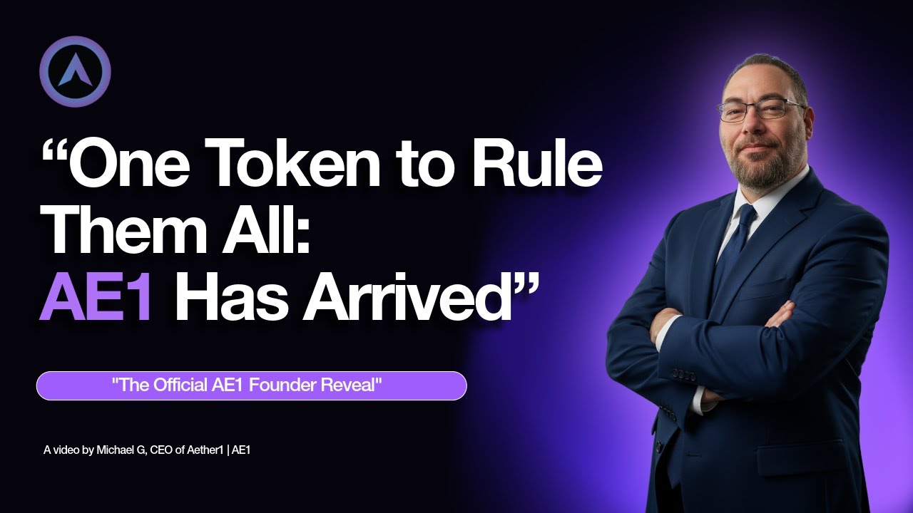 One Token to Rule Them All: AE1 Founder Reveal - YouTube