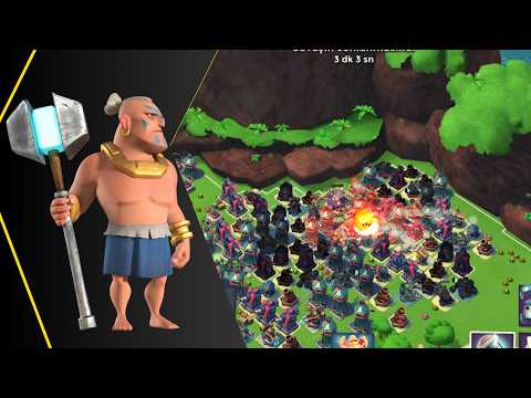 Full Savaşçı ile Pata Küte. Warrior Attack #boombeach Türkçe