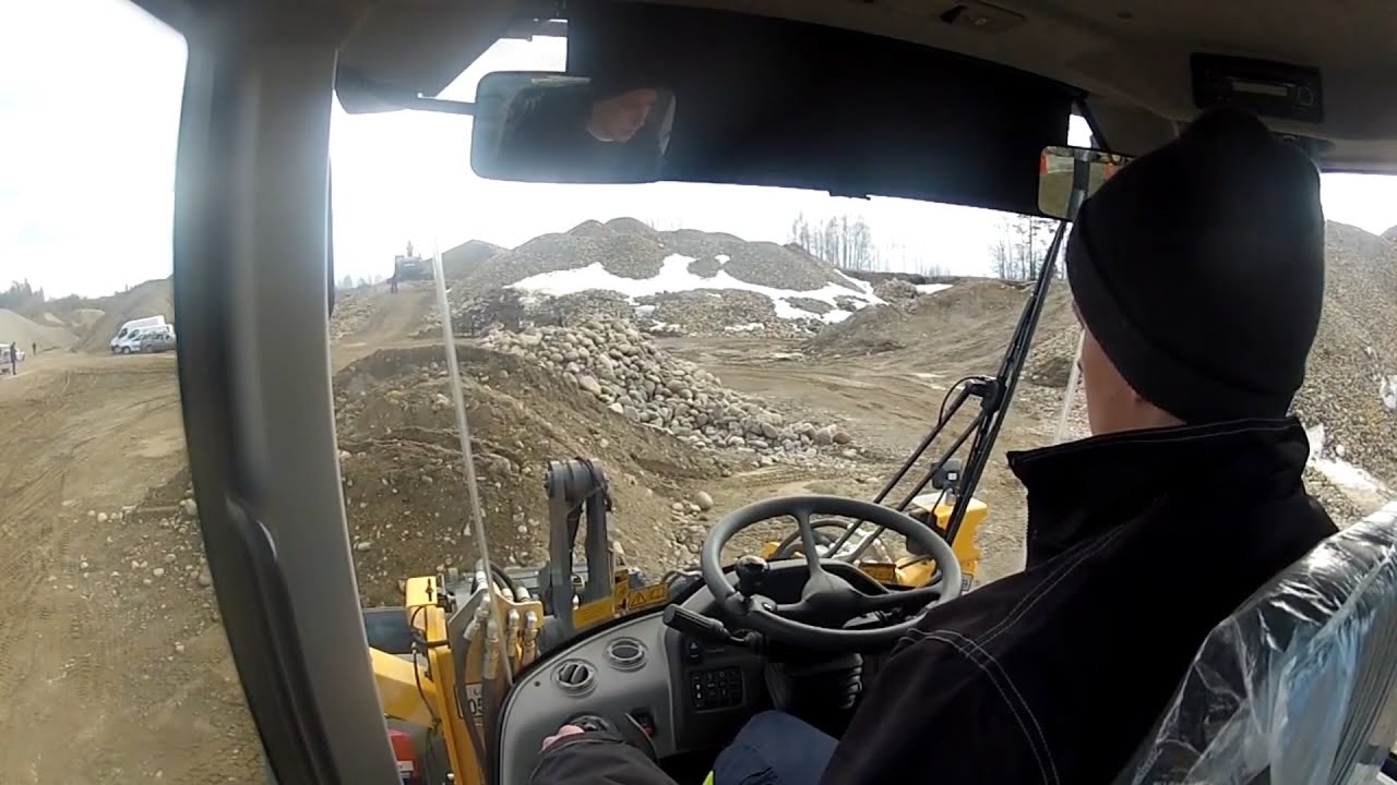 Testing Volvo L60G - Go Pro HD Hero 2 - YouTube