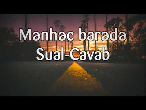 Mənhəc barədə Sual Cavab || Abu Zeyd