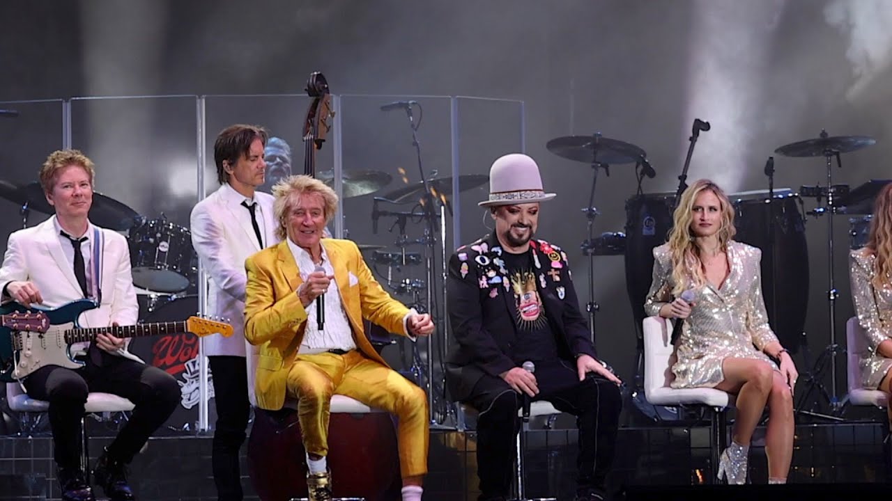 Rod Stewart & Boy George - The Killing Of Georgie - Badminton Estate ...