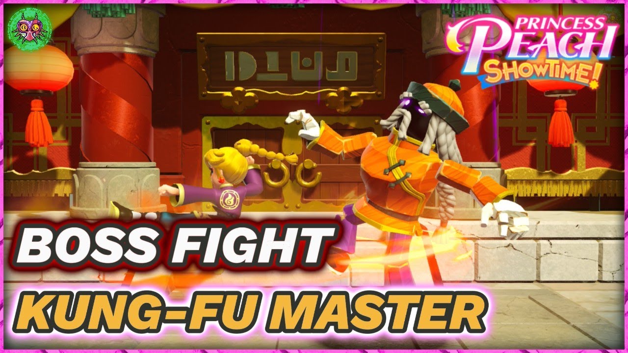 Princess Peach Showtime! | Kung-Fu Master Boss Fight - YouTube