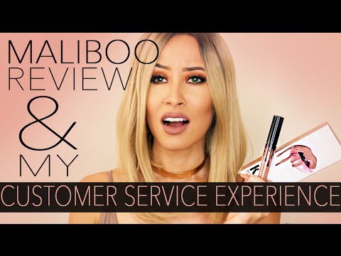 MY KYLIE COSMETICS CUSTOMER SERVICE EXPERIENCE + MALIBOO REVIEW - YouTube