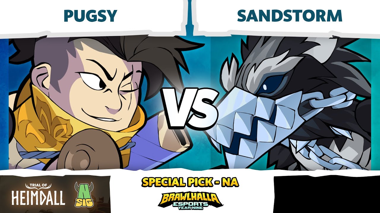 Pugsy vs Sandstorm - Special Pick - Trial of Heimdall - NA 1v1 - YouTube