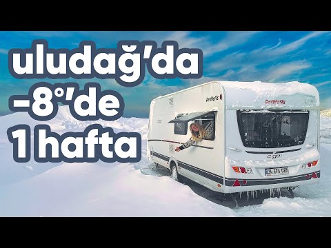 Uludağ'da Karavan Kampı