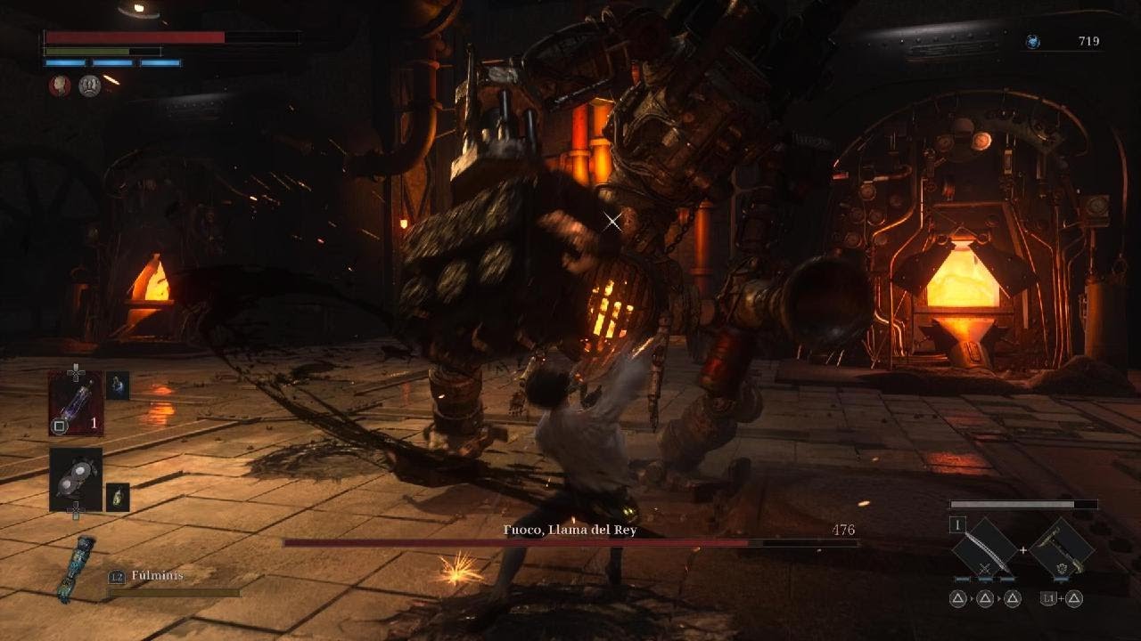 Lies of P #5 Boss Fuoco, la llama del rey. - YouTube