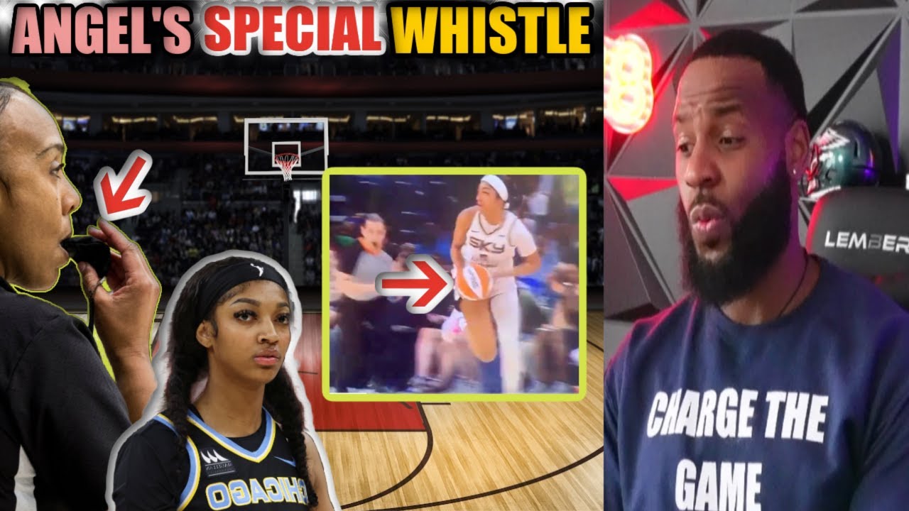 🛑 ANGEL REESE GOES VIRAL FOR COMMITTING "QUADRUPLE -DRIBBLE" AND REFS ...