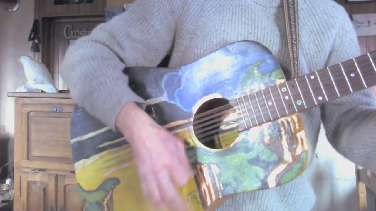 Assault & Battery Golden Void Hawkwind acoustic guitar cover - YouTube