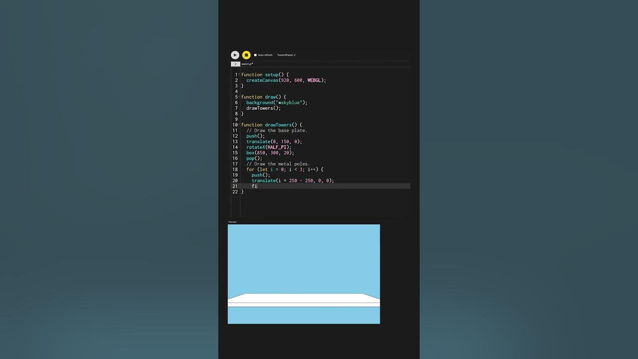 How To Code Tower Of Hanoi Pt 2 P5js Javascript Coding Learncoding Gamedev Youtube