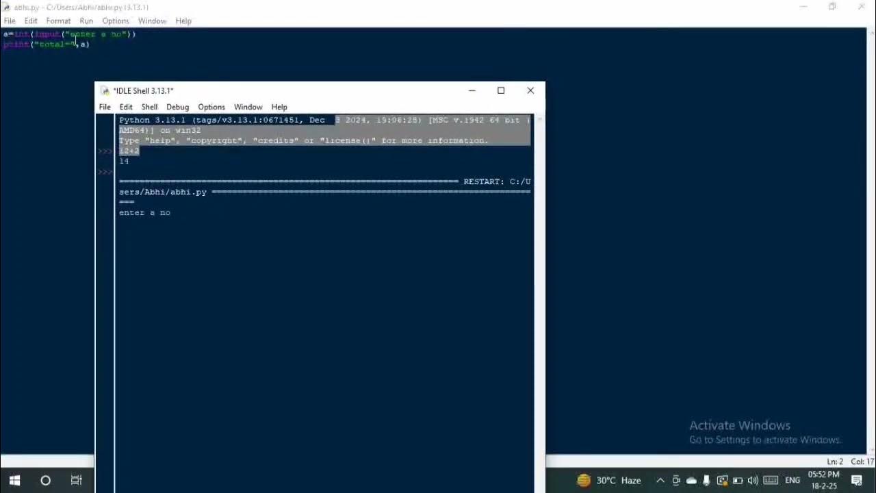 Basics of python - YouTube