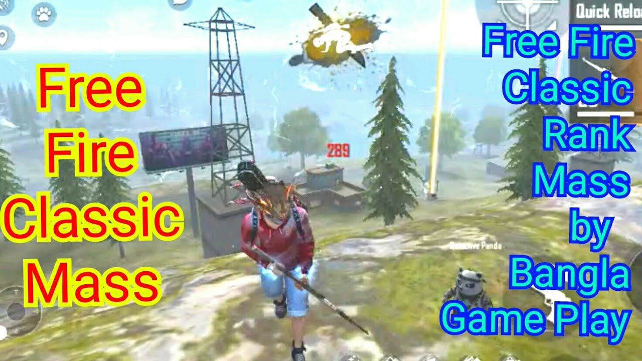Free Fire Classic Rank Mass Bangla Game Play Mass - 5 - YouTube