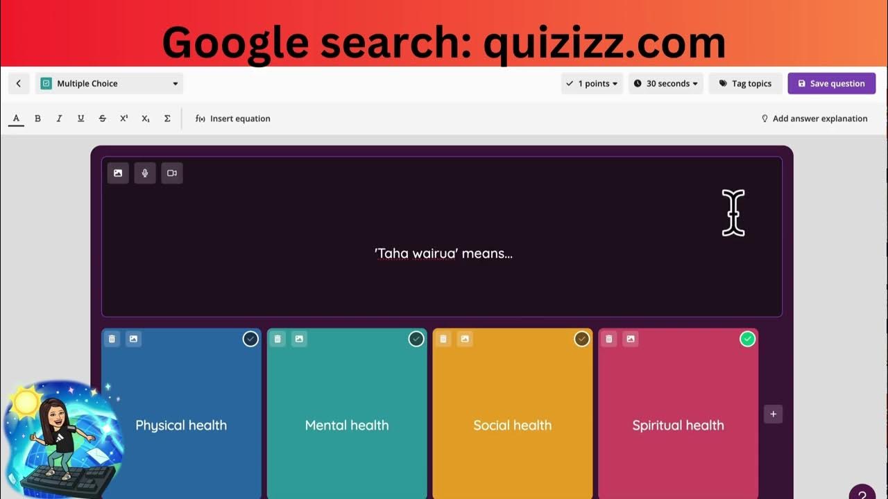 How to create a quiz on QUIZIZZ - YouTube