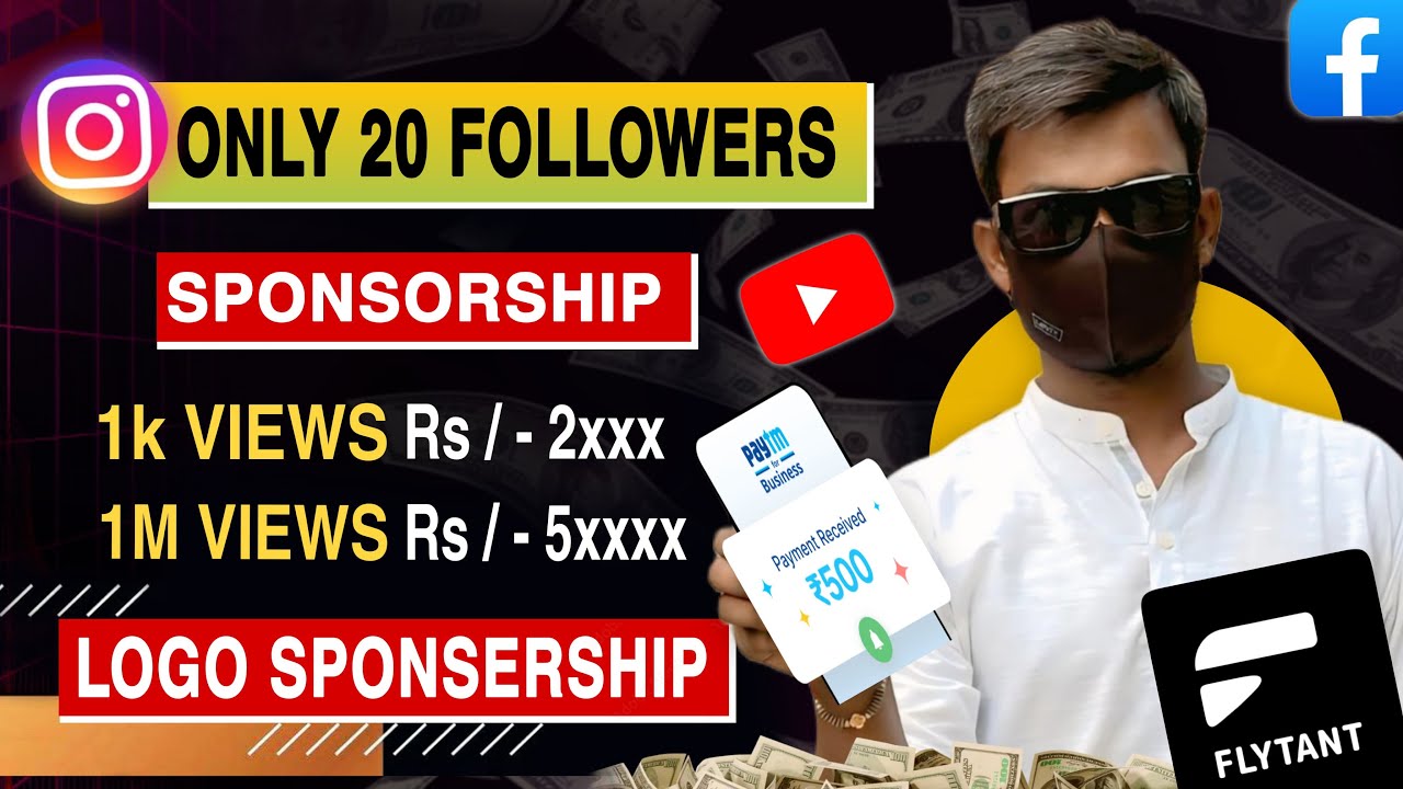 Flytant app se sponsorship kaise le || Flytant app kaise use kare - YouTube
