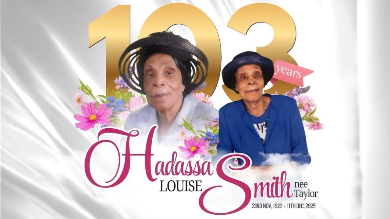 Celebrating The Life & Legacy of Hadassa Louise Smith Nee Taylor | 17th ...