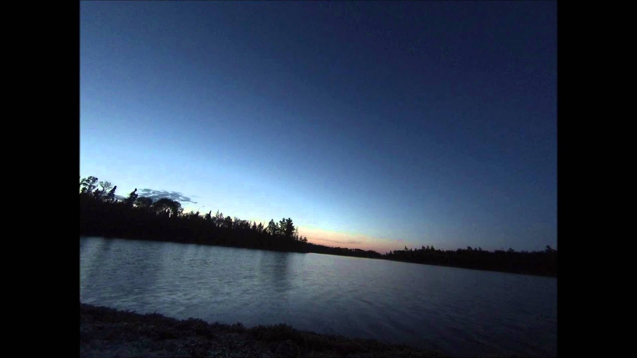 Timelapse on Boot Lake in the Boundary Waters Canoe Area, Northern ...