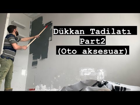 Dükkan Tadilatı Part2 #tamirattadilat  ‘boya işleri’