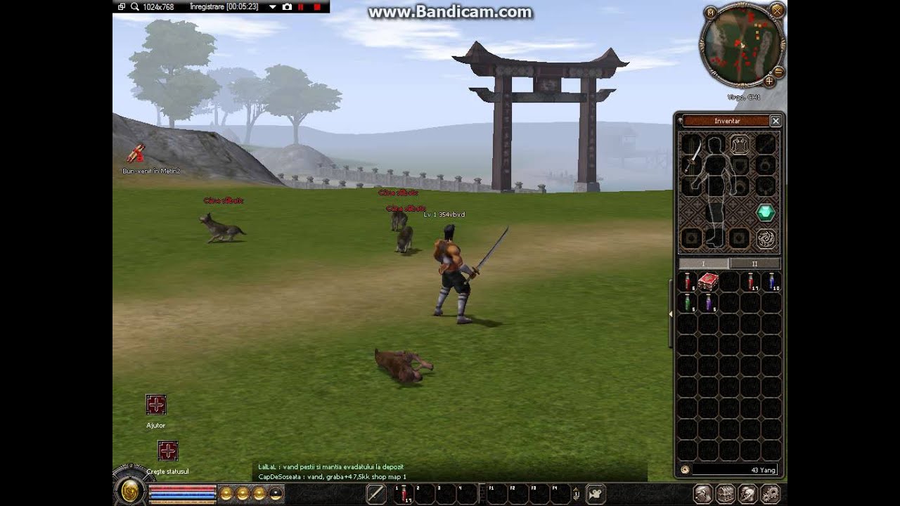 metin 2 ro - ep 1 - YouTube