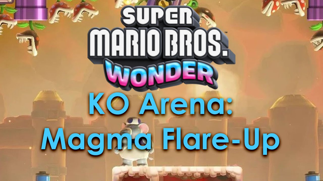 Super Mario Bros Wonder - KO Arena: Magma Flare-Up - YouTube