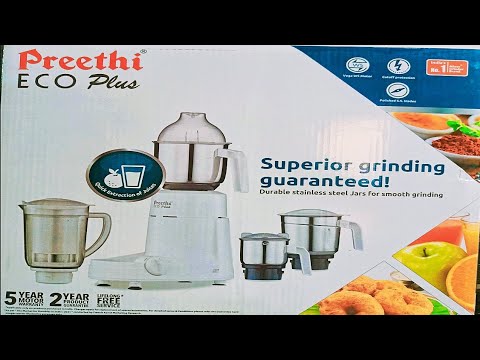 Preethi Eco Plus mixer grinder review, mixer grinder vlogs, Vanithalok ...