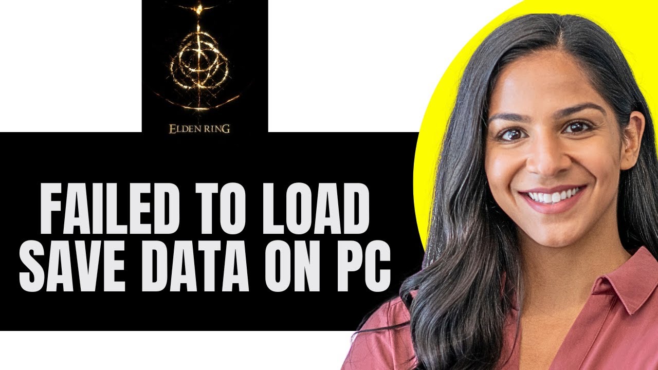 How to Fix Elden Ring Failed to Load Save data on PC - YouTube