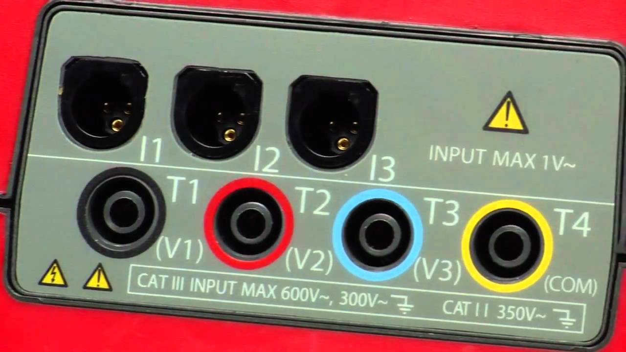 Amprobe DM-III Multitest - A Full featured, 3-phased Power Quality ...