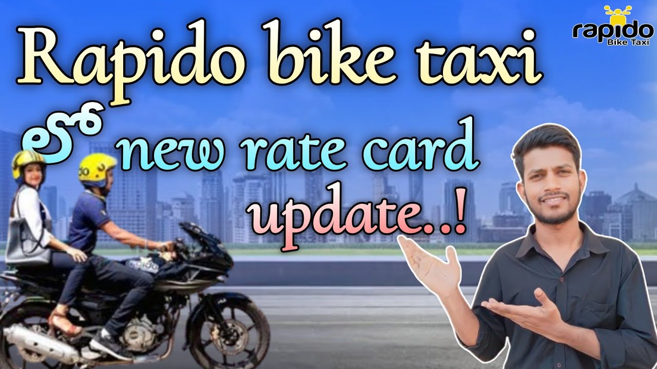 Rapido lo new rate card || update ₹10 per 1 km - YouTube