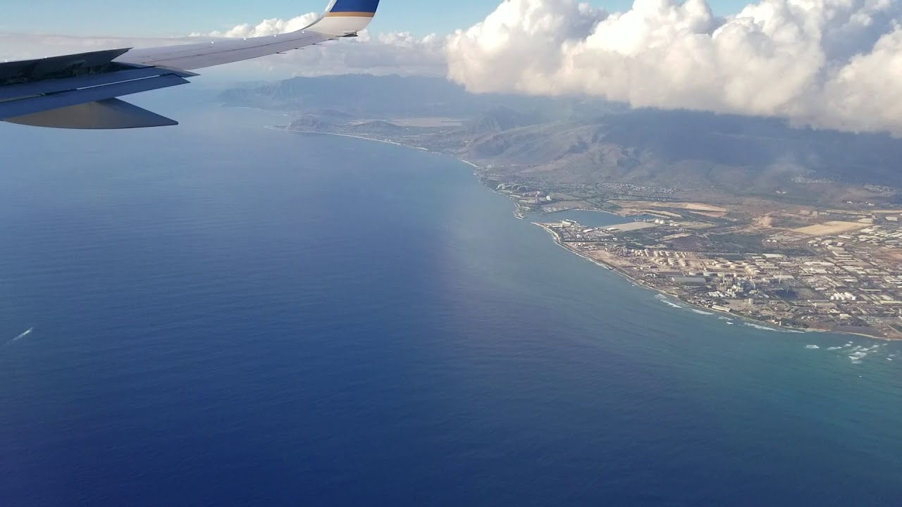 Landing in Honolulu (HNL) 19 October 2018 - YouTube