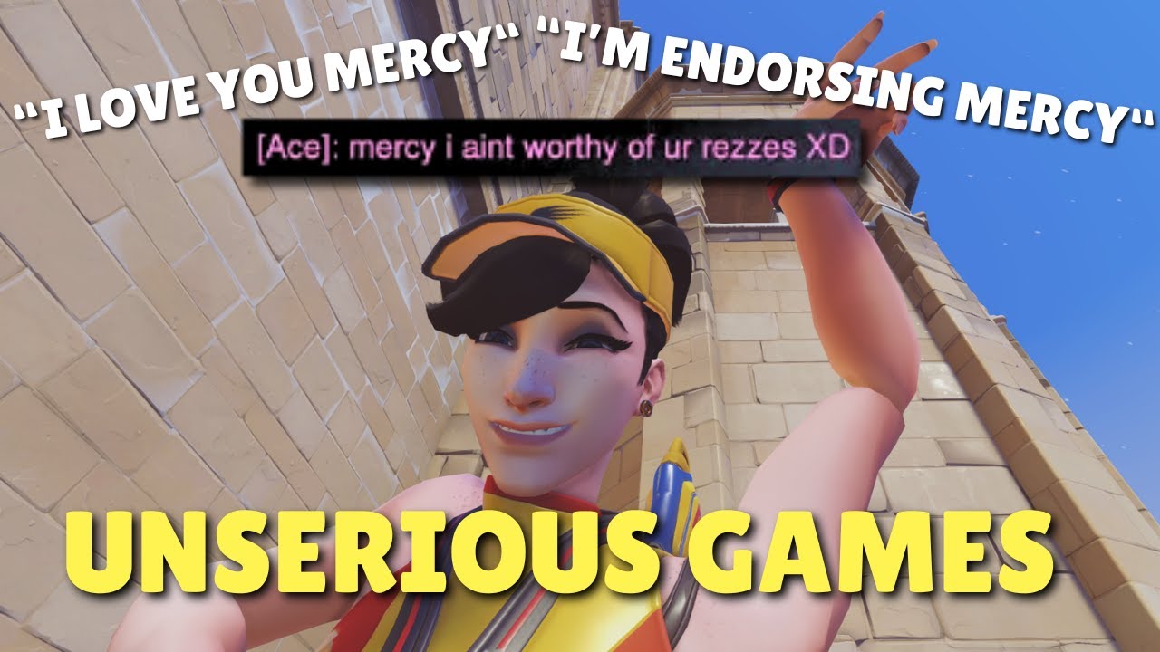 "I'm Endorsing My Mercy!" ⭐️ Long (and very unserious) Mercy Gameplay ...