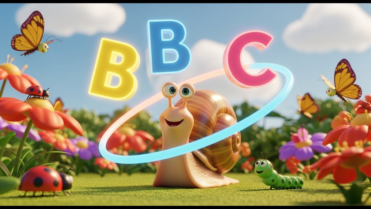 The Snail Who Loved the Alphabet | Nursery Rhyme Song for Kids - YouTube